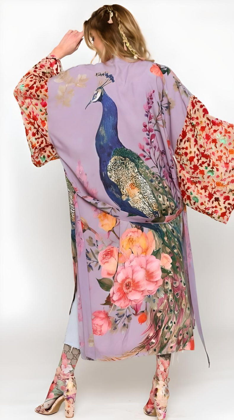 Bata Rosa Claro Violeta - Lencería Chile LYCH